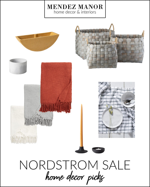 Nordstrom Half Yearly Sale - Favorite Home Decor Picks - Mendez Manor